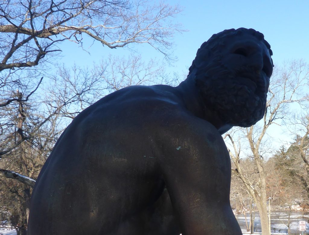 The Pancratiast Statue | Roger Williams Park