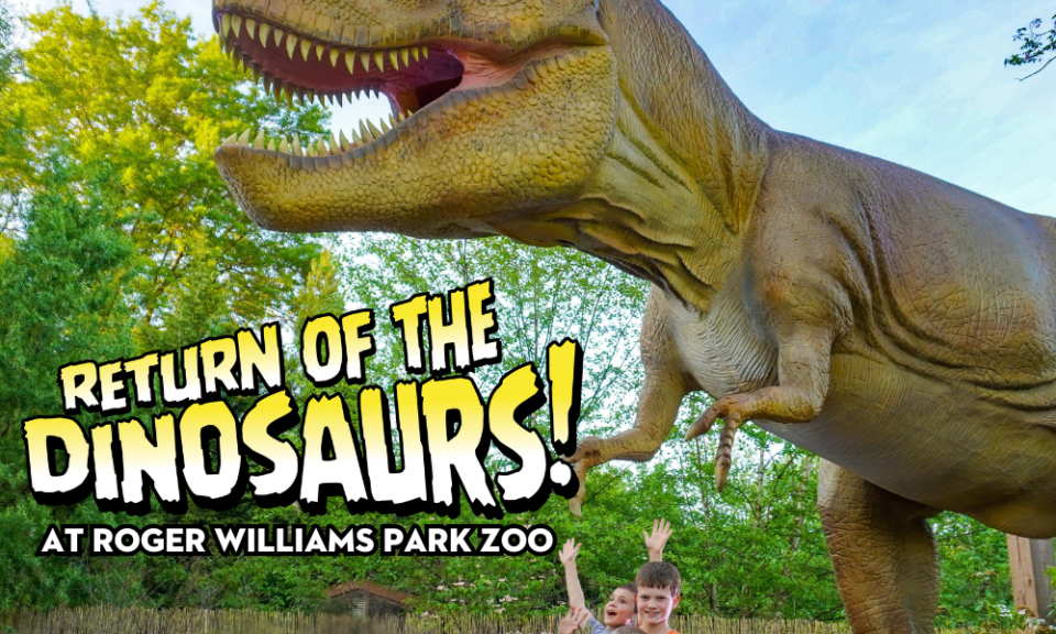 Return of the Dinosaurs at the RWP Zoo | Roger Williams Park